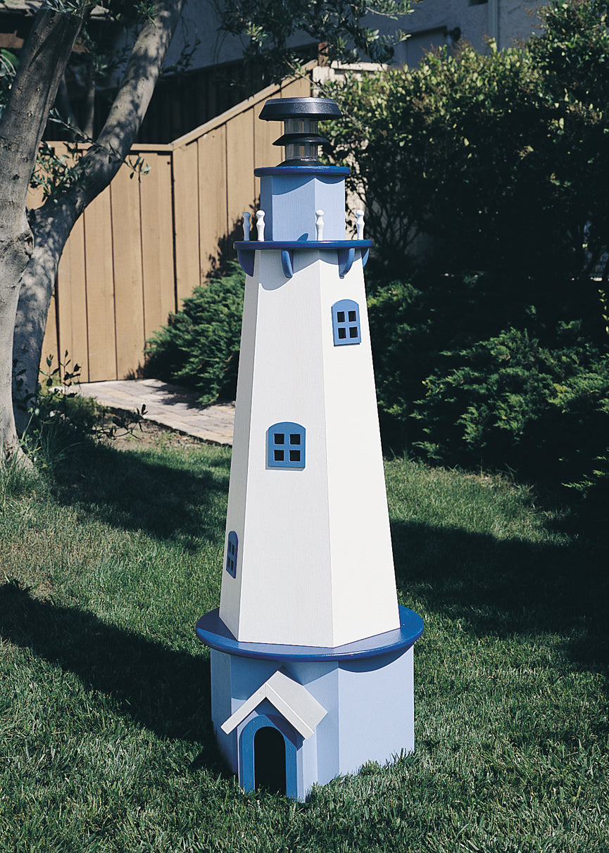 Wooden Garden Lighthouses Amish Crafted Wood Garden Lighthouse