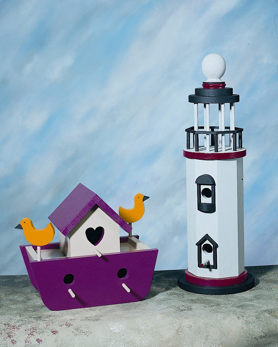 Ark & Lighthouse Birdhouses – U-Bild
